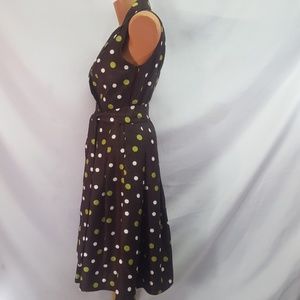 new directions | Dresses | Chocolate Midi 4 Polka Dot New Direction ...